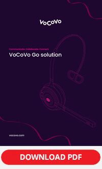 VoCoVo GO Instant plug-and-play team communications